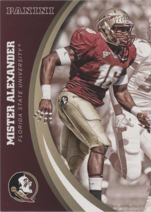 2015 Panini Florida State Seminoles - Mister Alexander #42 (RC) for ...