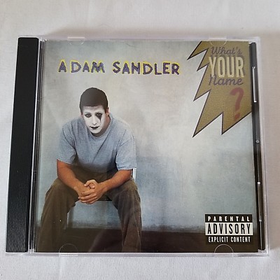 What's Your Name by Adam Sandler CD 1997 Parental Advisory Comedy Album ...