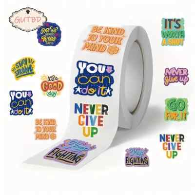 🌈Motivational Quote Stickers | Positive Message Decals | 1-200 Random💪 ...
