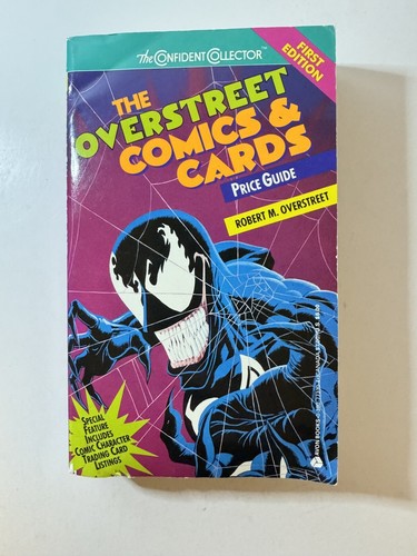 The Overstreet Comics & Cards Price Guide (1993) RARE FIRST EDITION ...