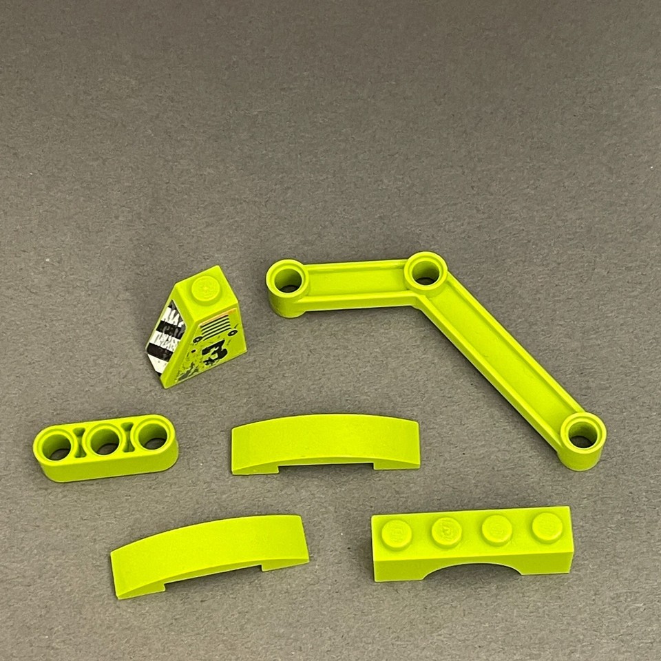 Lego 64451 93273 32523 3659 60481 Lime Green Replacement Parts Pieces ...