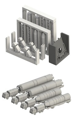 YG MODEL YM0005 1/700 Scale PLA Rocket Force ICBM Suit III | eBay