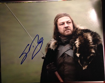 Sean Bean signed autographed 8x10 Photo Game of Thrones In Person | eBay