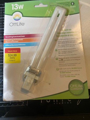 Ott lite Replacement Bulb - 13w -Model PL13-E NIP | eBay