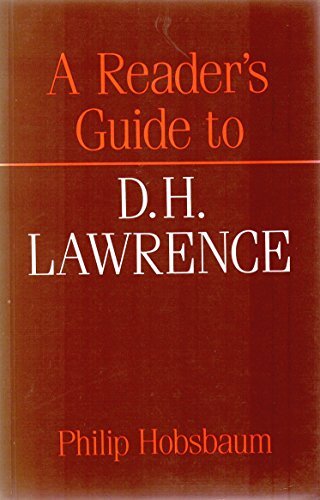 D.H.Lawrence (Reader's Guides) by Hobsbaum, Philip Paperback / softback ...