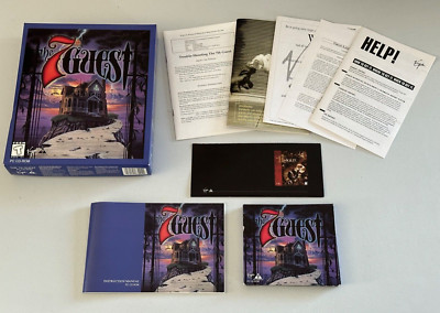 PC Game The 7th Guest CD-ROM Big Box Complete w/ 2 discs & manual 1992 ...