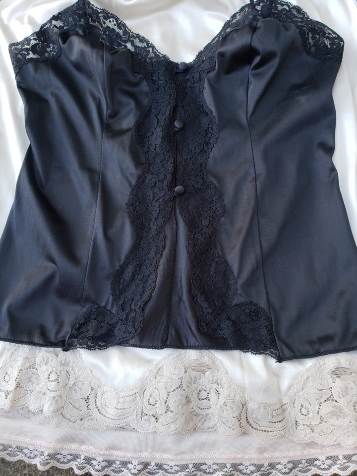 Vintage Lot of 7 Half Slips and Camisoles Size Small Olga Warner's ...