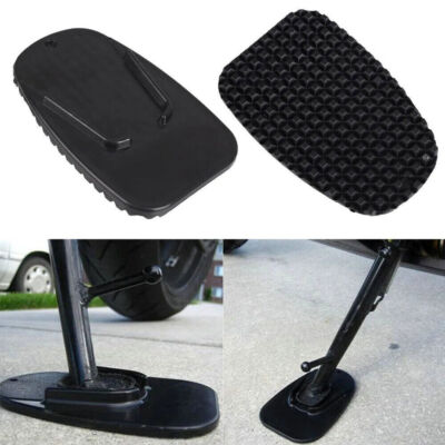 Universal Motorcycle Parts Foot Pad Kickstand Stand Extension Plate ...