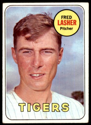1969 Topps Fred Lasher Detroit Tigers #373 | eBay