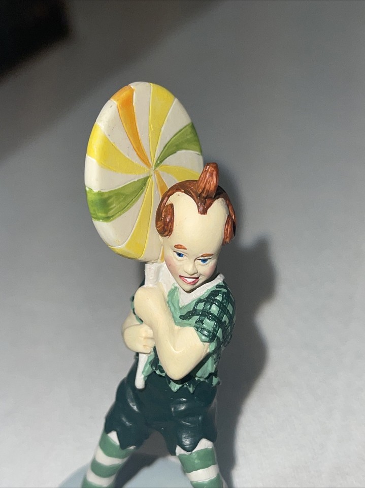 Wizard Of Oz Lollipop Guild Boy Figurine 1988 Franklin Mint Vintage | eBay