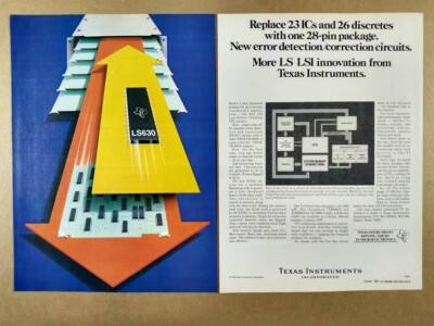 1980 TI Texas Instruments LSI Low-Power Schottky TTL Circuits vintage ...