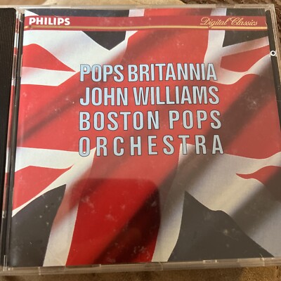 Pops Britannia / John Williams, Boston Pops (CD, Philips) | eBay