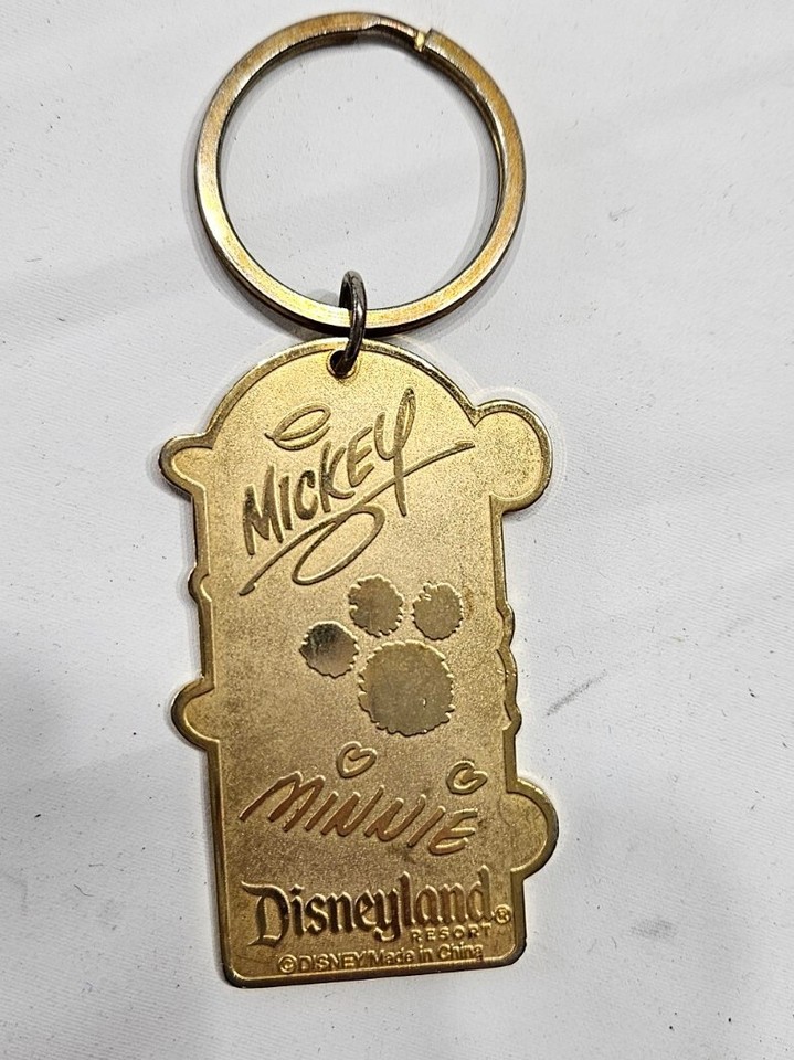 Disneyland Resort Personalized (Sandra) Mickey Minnie Pluto Key Chain ...