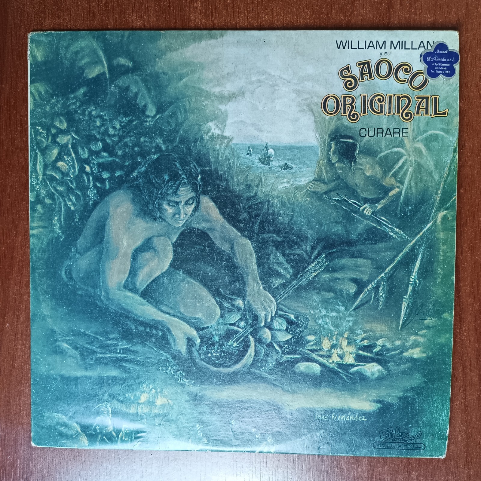 William Millan Y Su Saoco Original - Curare [1978] Vinyl LP Latin Salsa ...