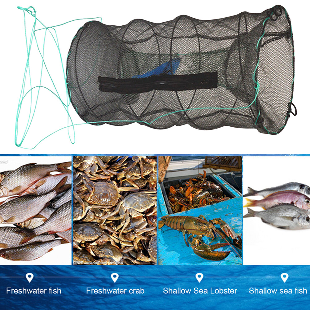 Fishing Dredge Net Portable Crawfish Net Corrosion-Resistant Outdoor ...