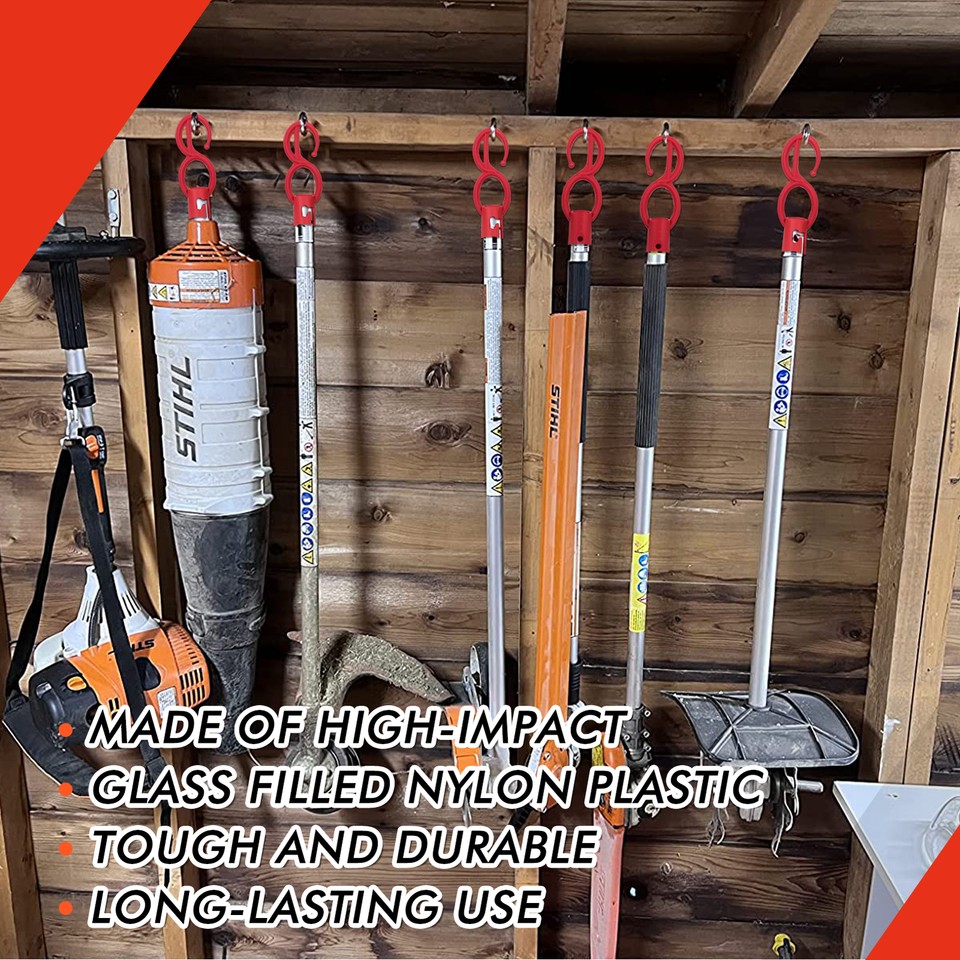 4Pack M18 Hanger for Milwaukee Fuel Quik-LOK String Trimmer Edger ...