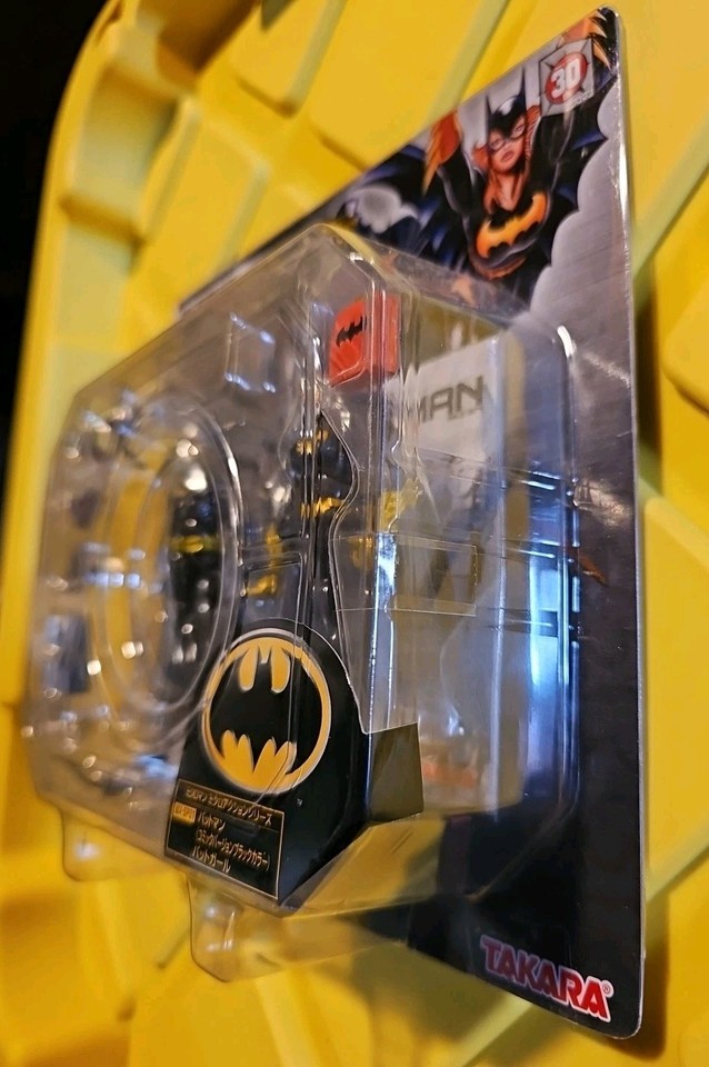 2004 Takara Japan Microman Batman & Batgirl 4" Action Figure Set DC ...