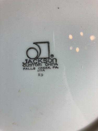 Jackson Custom China Black Stripe K9 Various Pieces Restaurant Ware MCM ...