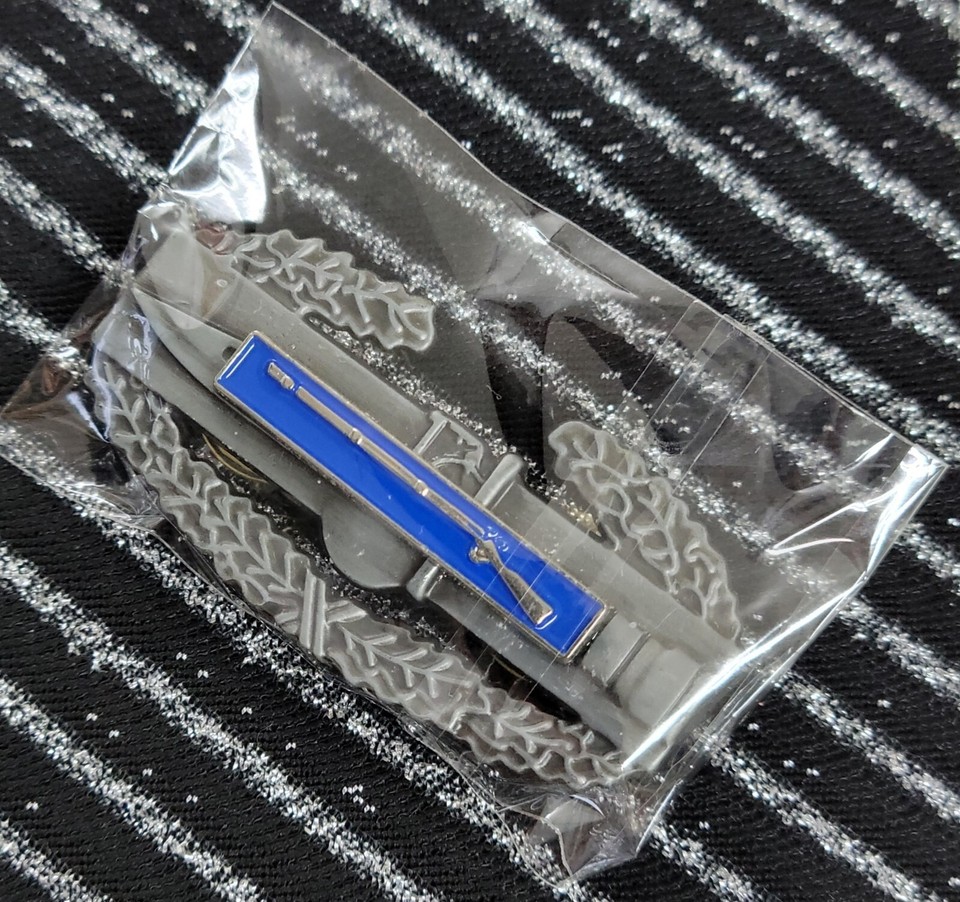 EIB Expert Infantry Combat Action Badge US Army CAB Military Oxidized ...
