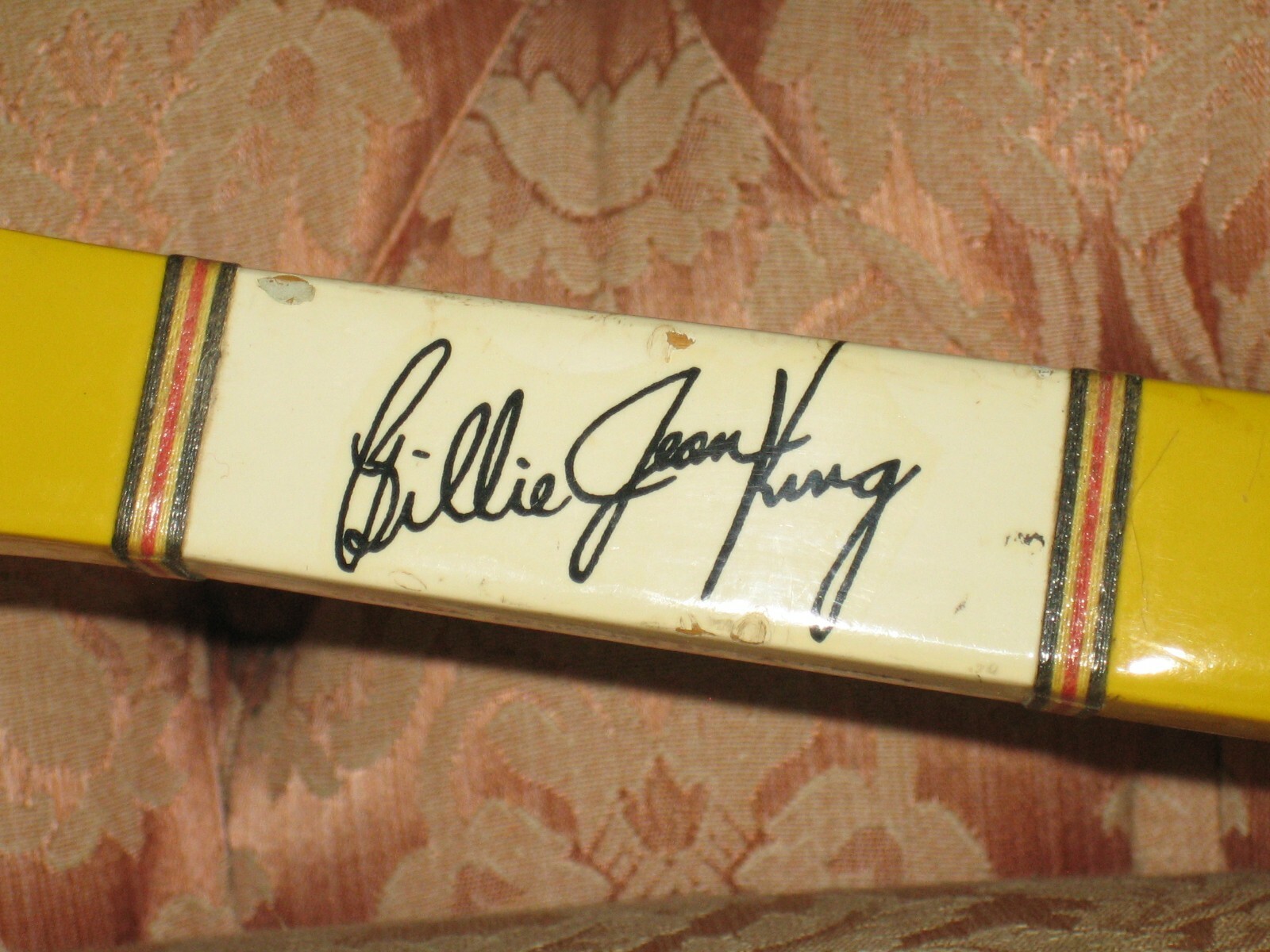 Billie Jean King "Bancroft" Tennis Racket RARE Vintage with Vintage ...