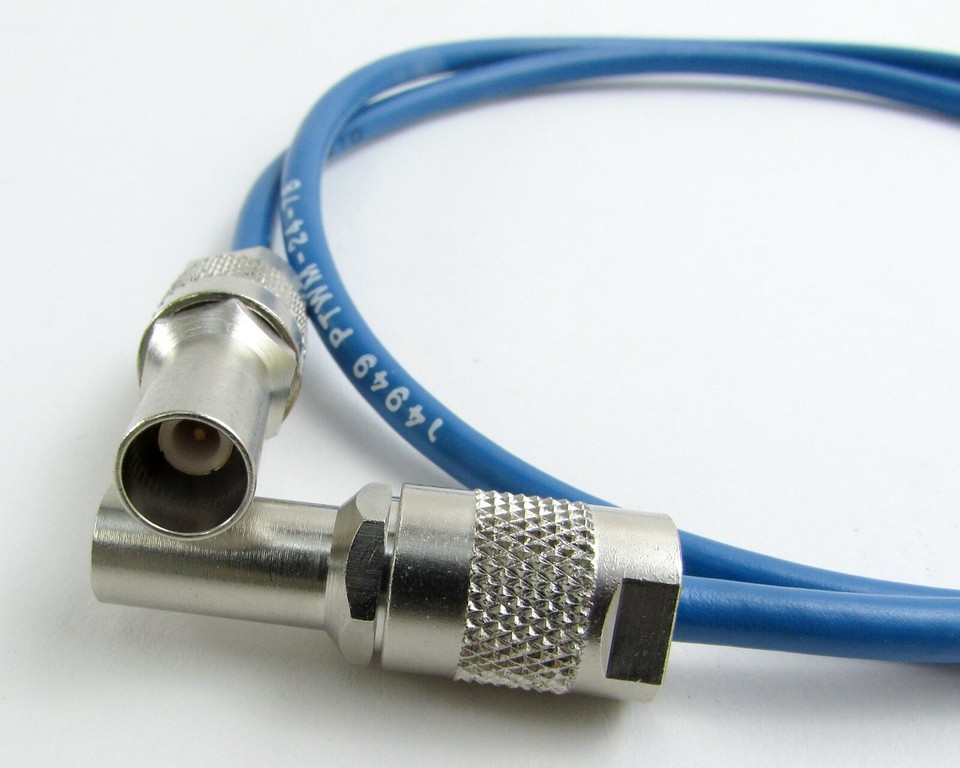 24" Trompeter PTWM-24-78 Cable Assembly Twinax Male to Male 78 Ohm | eBay