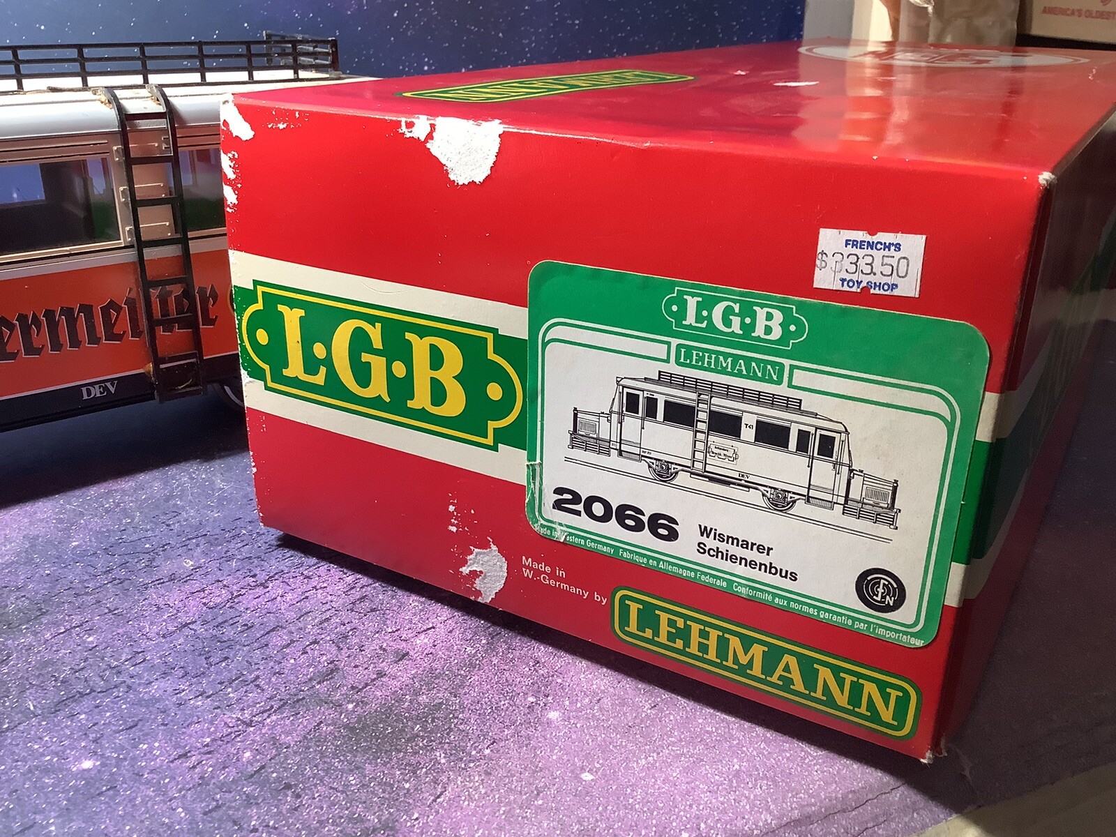 LGB # 2066 G Scale Wismar Rail Bus ( Powered) OB | eBay