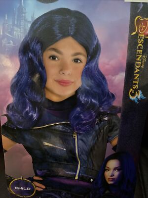 Disney Descendants 3 Child Mal Wig NEW Wig Only | eBay