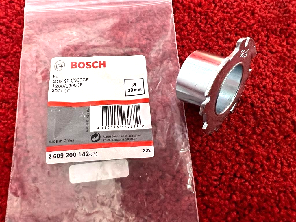 Genuine Bosch 2 609 200 142 30mm Router Template Guide Bush For ...