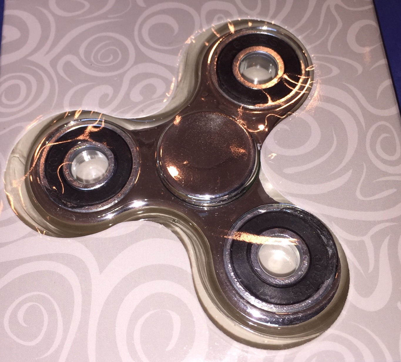 ULTIMATE SPINNER Hand spinner SILVER Colored | eBay