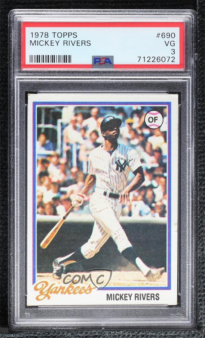 1978 Topps - #690 Mickey Rivers for sale online | eBay