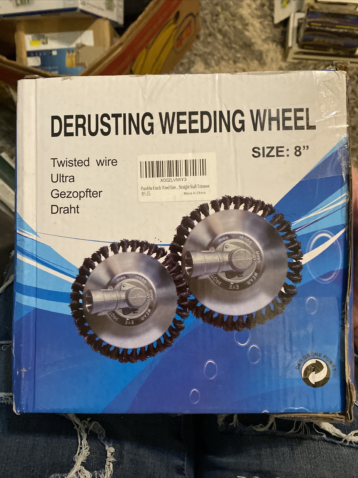 Derusting Weeding Wheel 8 inches | eBay