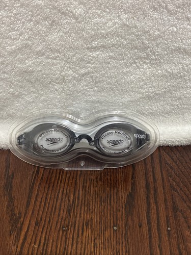 Speedo Go Fit Black Swimming Goggles Matrix New | eBay