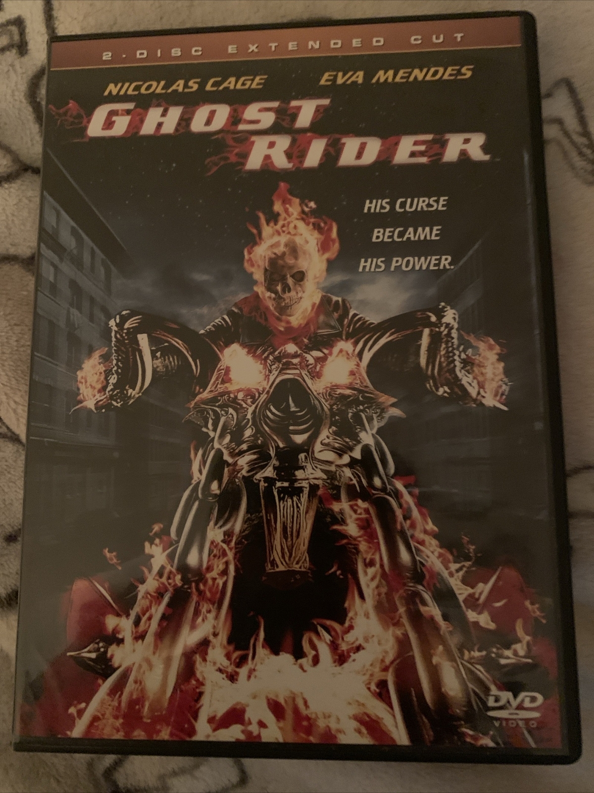 Ghost Rider THE MOVIE 2 DVD SET Ghostrider Sam Elliot, Nicolas Cage ...