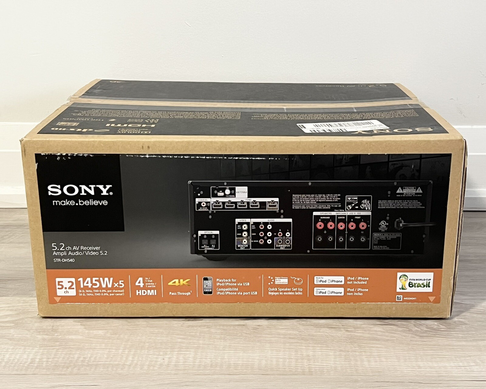 Sony STR-DH540 5.2 Channel 4K AV Receiver - Black for sale online | eBay