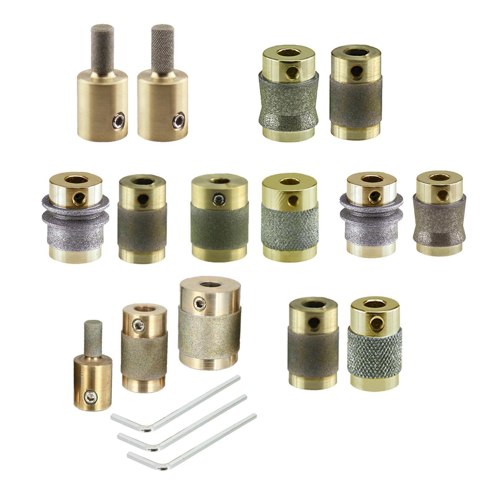 Stained Glass Diamond Grinder Bit 1" Diameter Fit Glass & Grinder ...