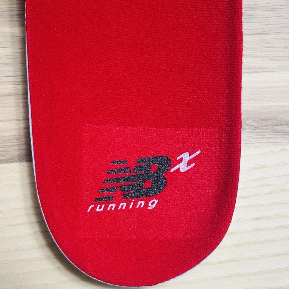 New Balance NB Running Insoles Inserts Red ,Size M(9.5-10.5) , W(11-12 ...