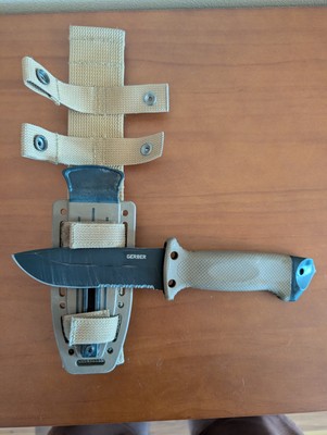 Gerber LMF II Infantry Knife with Sheath Coyote Brown, Partially | eBay