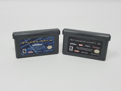 Spider-Man 2 & 3 Nintendo Game Boy Advance GBA Authentic Tested Nice ...