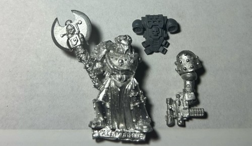 Warhammer 40k Space Marine Sternguard Veteran Metal OOP W/ Power Axe | eBay