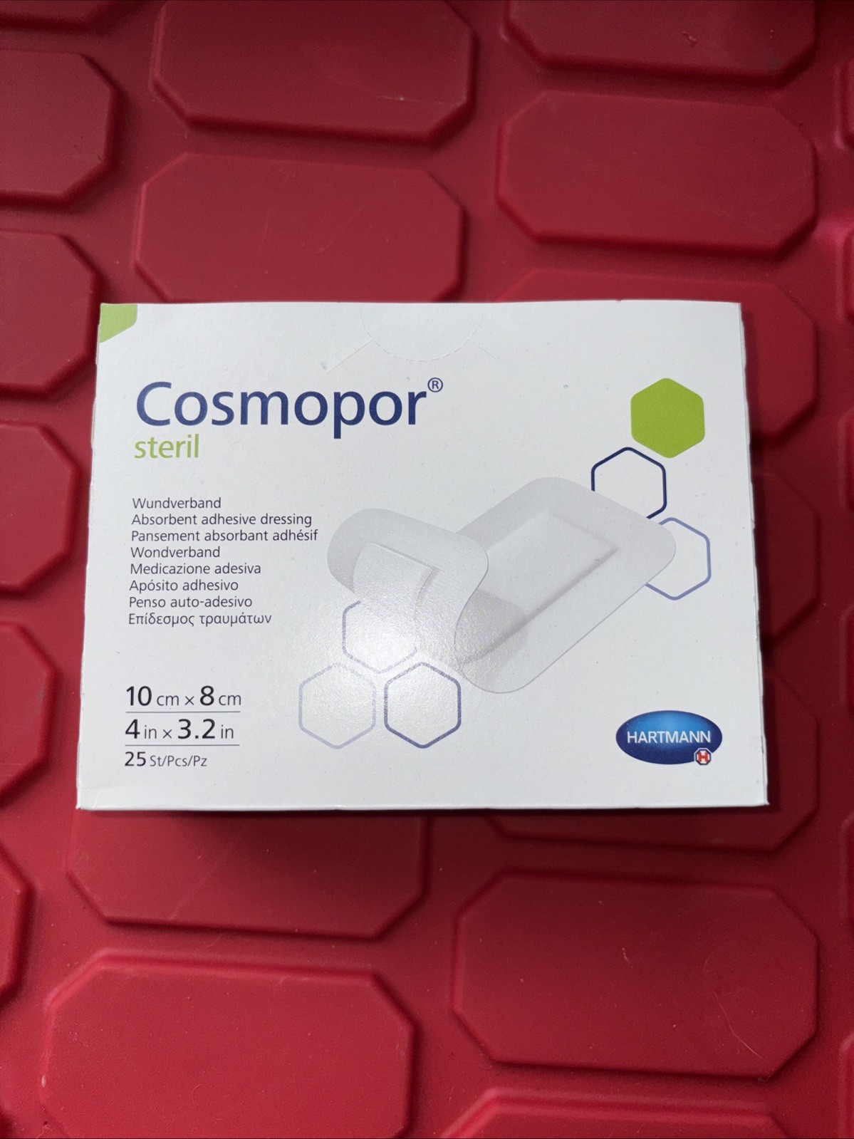 25 Hartmann 900806 Cosmopor Adhesive Wound Care Dressing 4” x 3.2 ...