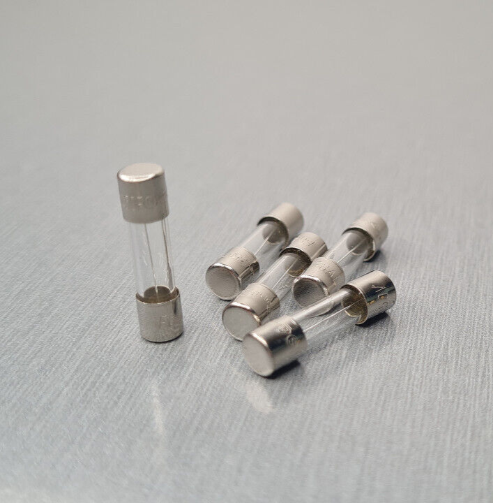 5PCS 8A Glass Fuse M205 5mm x 20mm Fast Blow F8AL 250V AUSTRALUX 5x20mm ...
