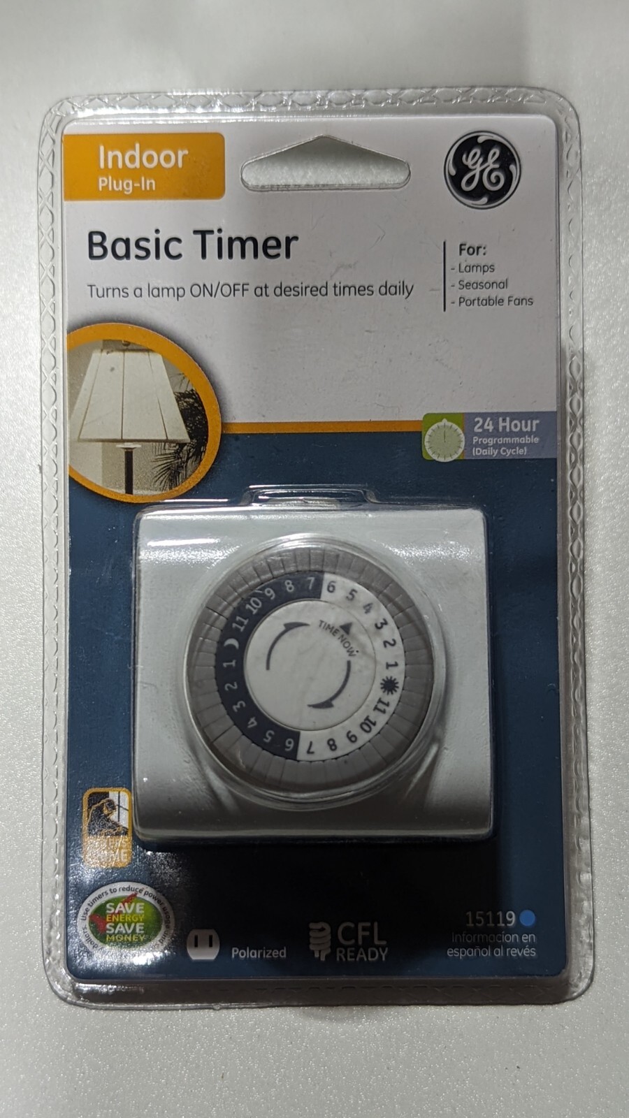 Ge 15119 Indoor Mechanical Timer for sale online | eBay