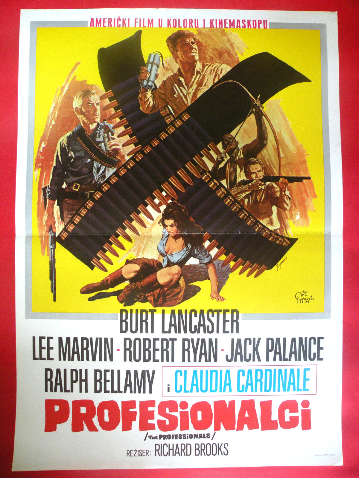 The Professionals 1966 Poster