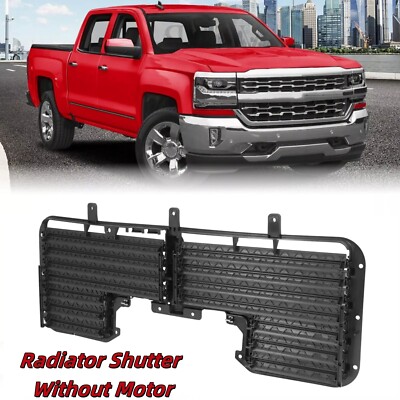 Active Grille Shutter For 2017-2019 Chevy Silverado / GMC Sierra 1500 W ...