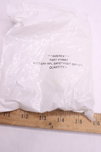 Amerex Replacement Batteries & Safety Driver Panel #27 19667 for sale ...