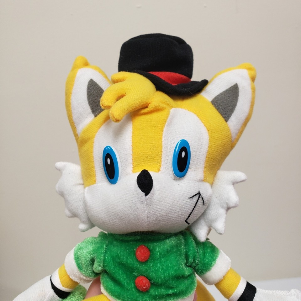 Toy Network 12" Sonic the Hedgehog Tails Christmas Wreath Black Hat ...