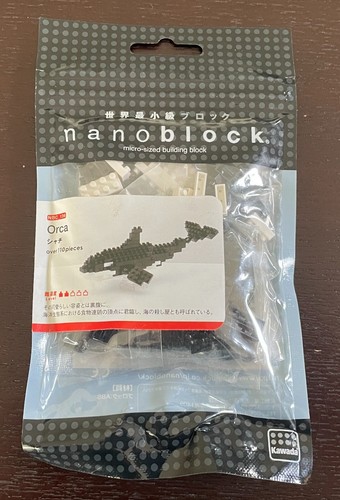 NANO BLOCK "Orca/Whale" Micro Building Blocks (110 pcs) NBC _ 136 - New ...