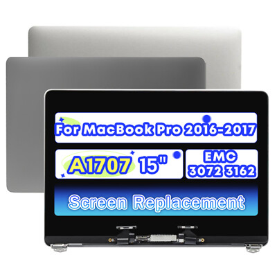 For MacBook Pro A1707 2016 2017 EMC 3072 LCD Screen Display Assembly ...