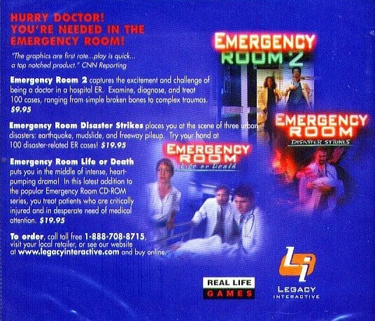 Emergency Room: Code Blue (Windows/Mac, 2000) for sale online | eBay