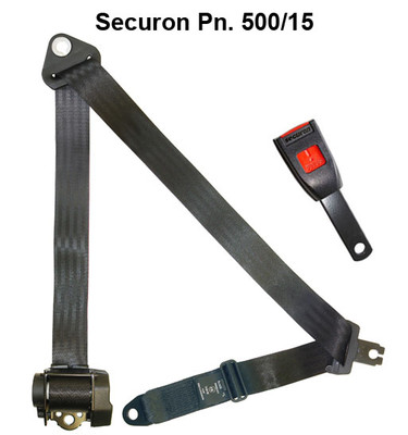 NEW Securon Seat Belt 500/15 Retractable Lap & Diagonal Belt x1 | eBay UK